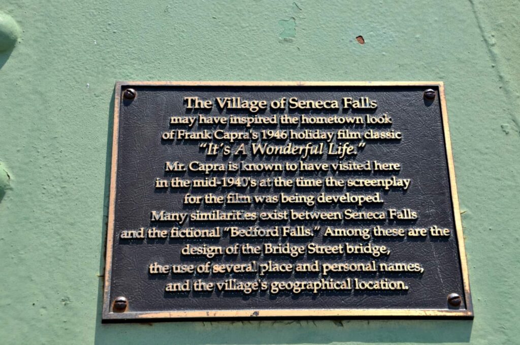 Seneca Falls: George Bailey's (It's a Wonderful Life) Bridge