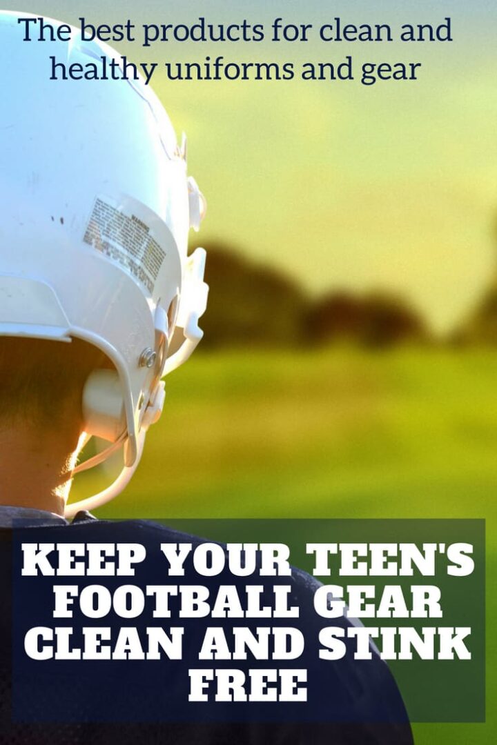 How to Keep your Teen's Football Gear Clean and Stink Free
