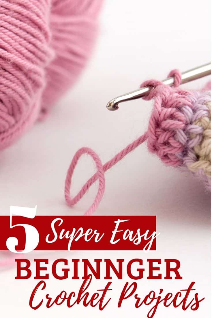 5 of the Easiest Crochet Projects for Beginners