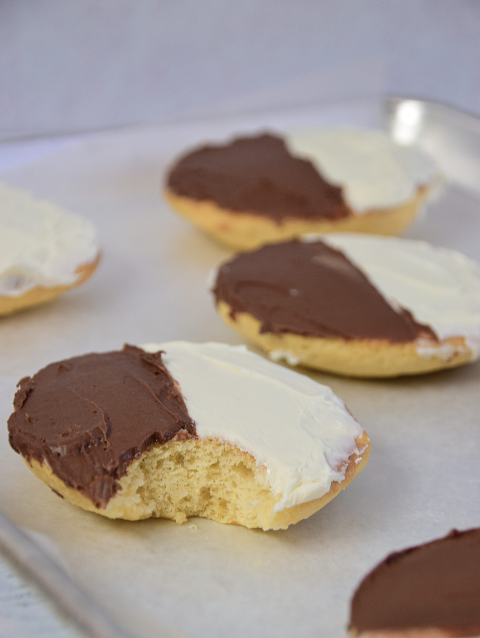 Vanilla Half Moon Cookies
