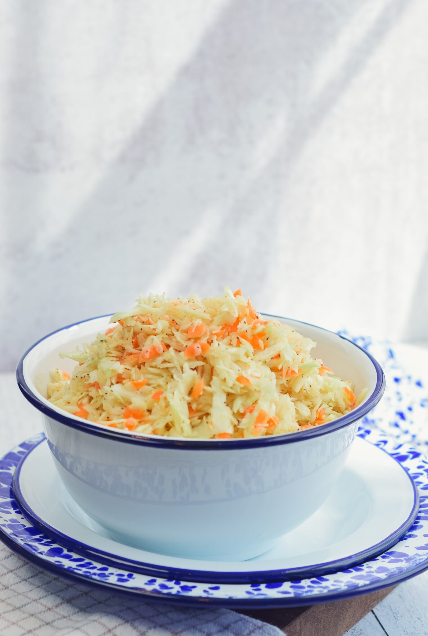 Seven-Day Slaw- Coleslaw with a Vinegar Based Coleslaw Dressing