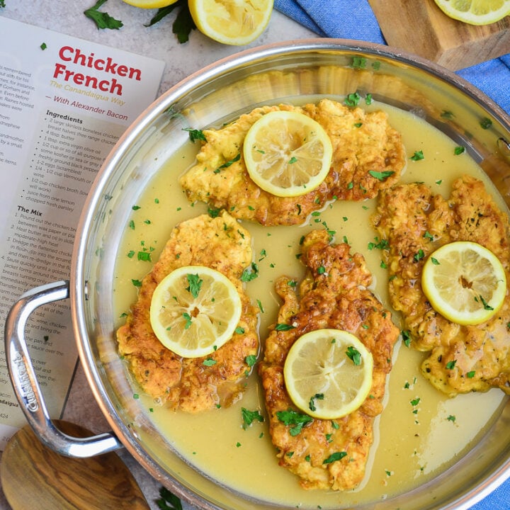 Canandaigua Chicken Francese (Chicken French) Recipe – Home in the ...